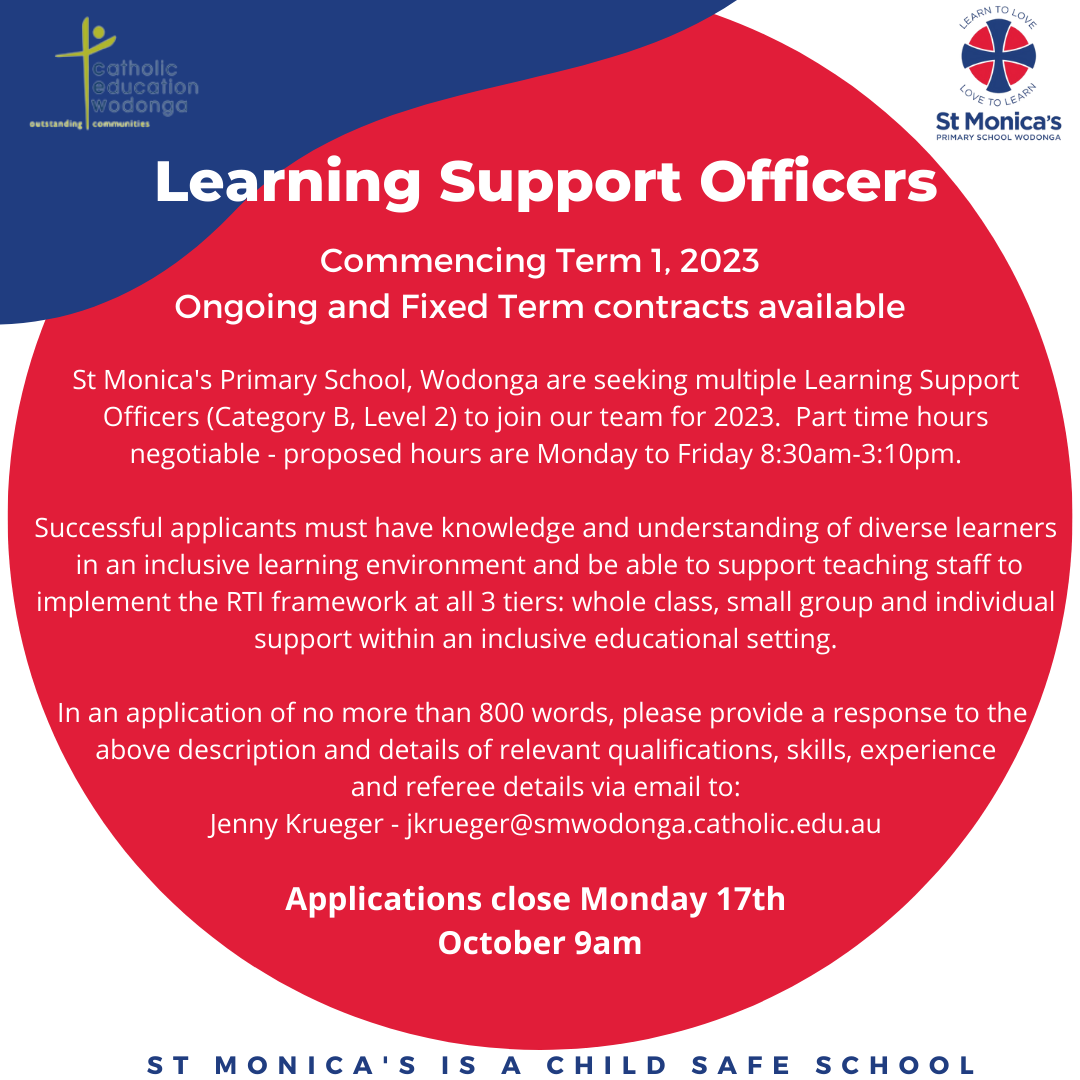 Employment - St. Monicas