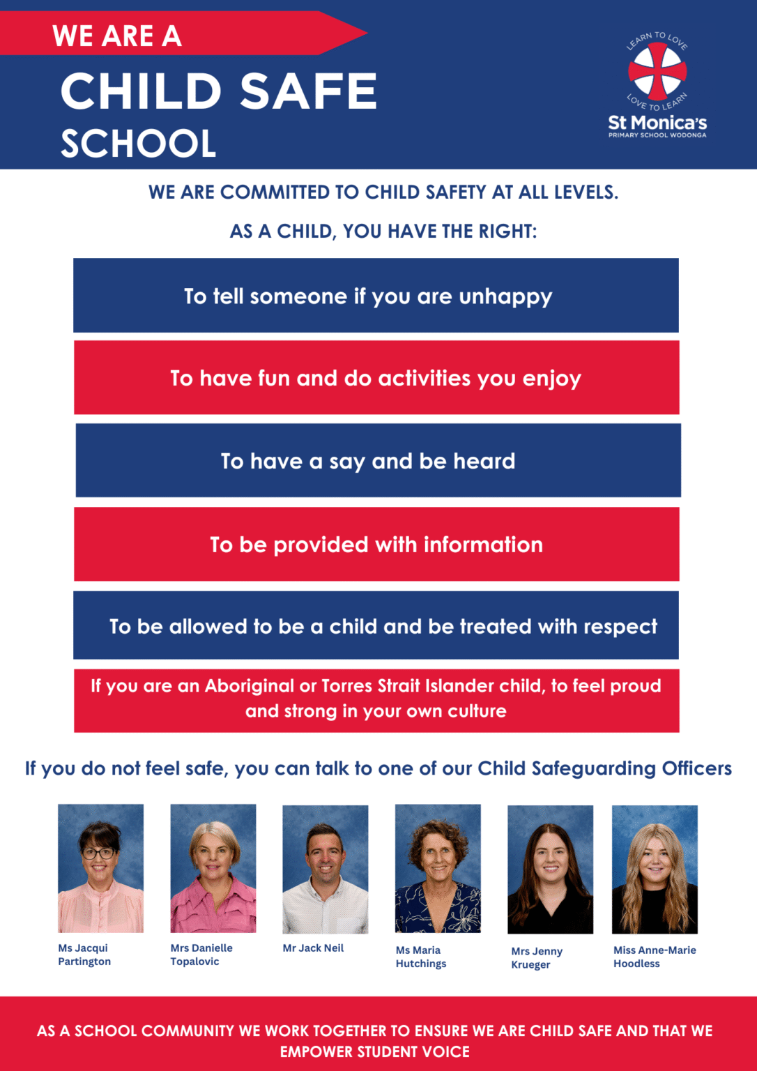 Child Safeguarding - St. Monicas